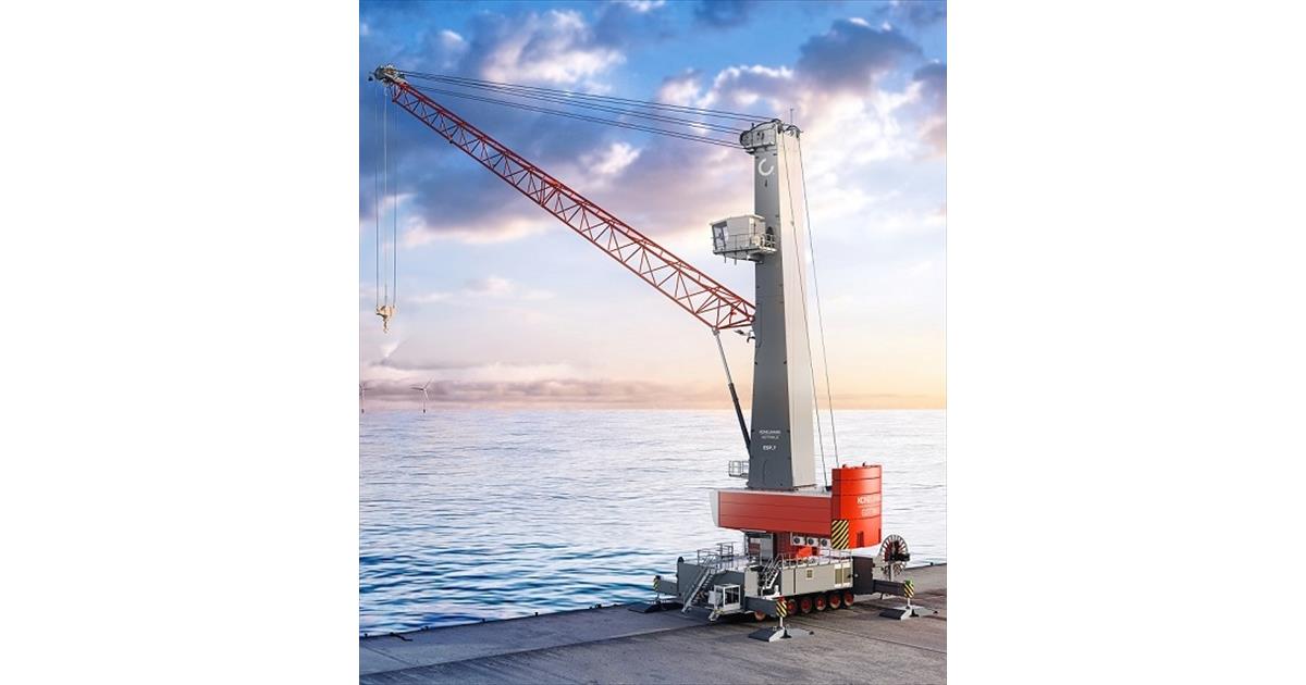 Nuova gru portuale mobile per il Terminal del Golfo della Spezia