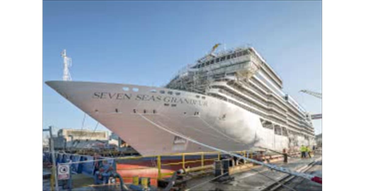 The luxury cruise ship Seven Seas Grandeur has been launched in the ...
