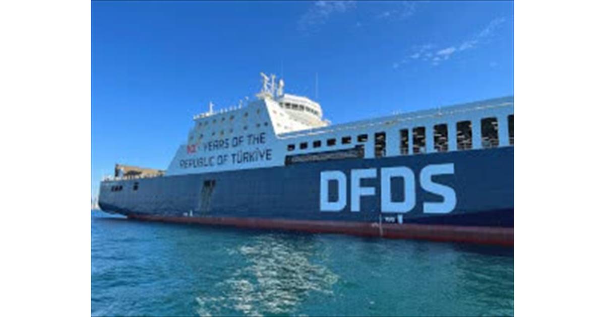 DFDS a inauguré un nouveau service roulier entre Izmir et Sète