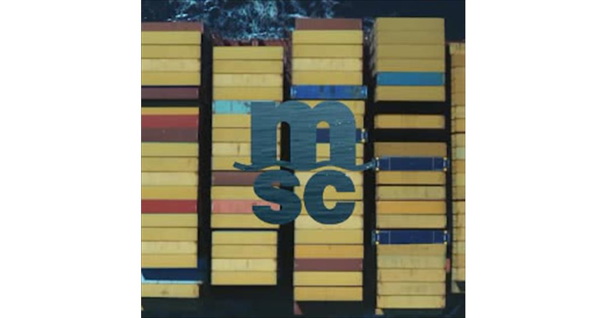 MSC is the first company in the world with a fleet of container ships ...