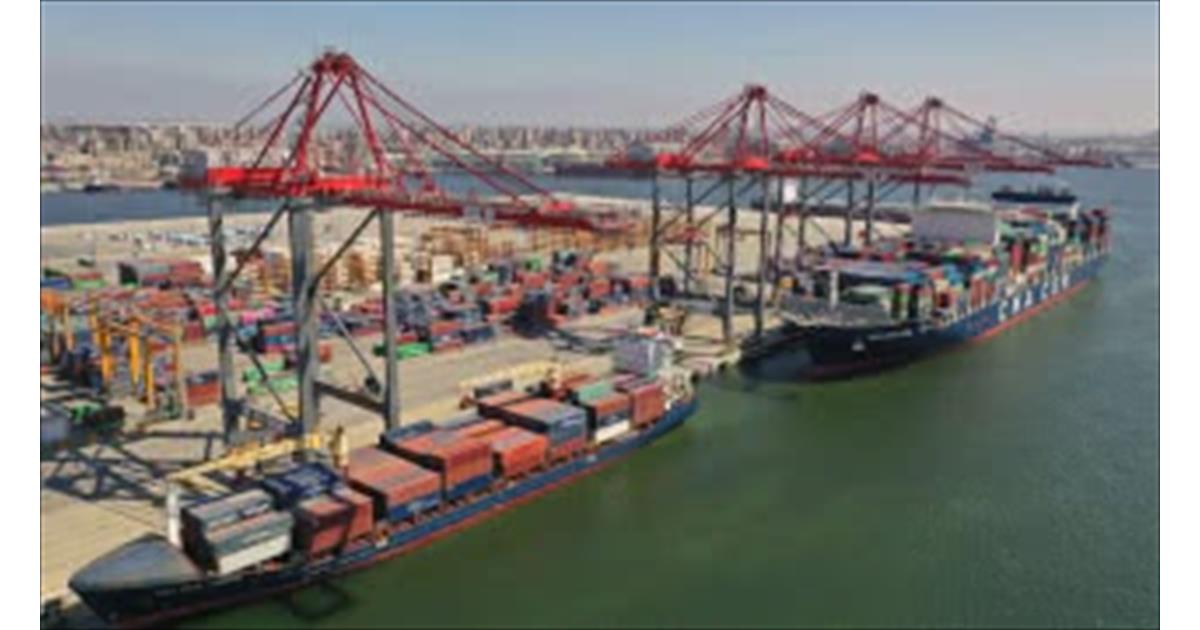 The multipurpose Trans Misr Terminal of the Egyptian port of Alexandria ...