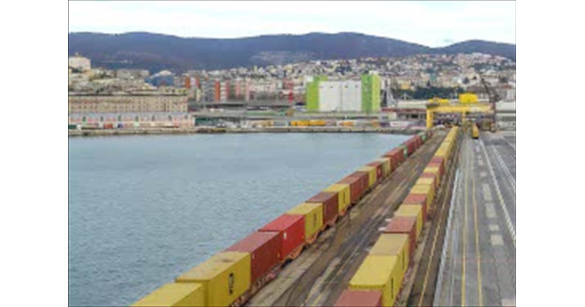 The first European international customs rail corridor between Trieste ...
