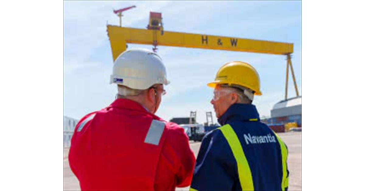 Navantia completes the acquisition of Harland & Wolff's shipyards