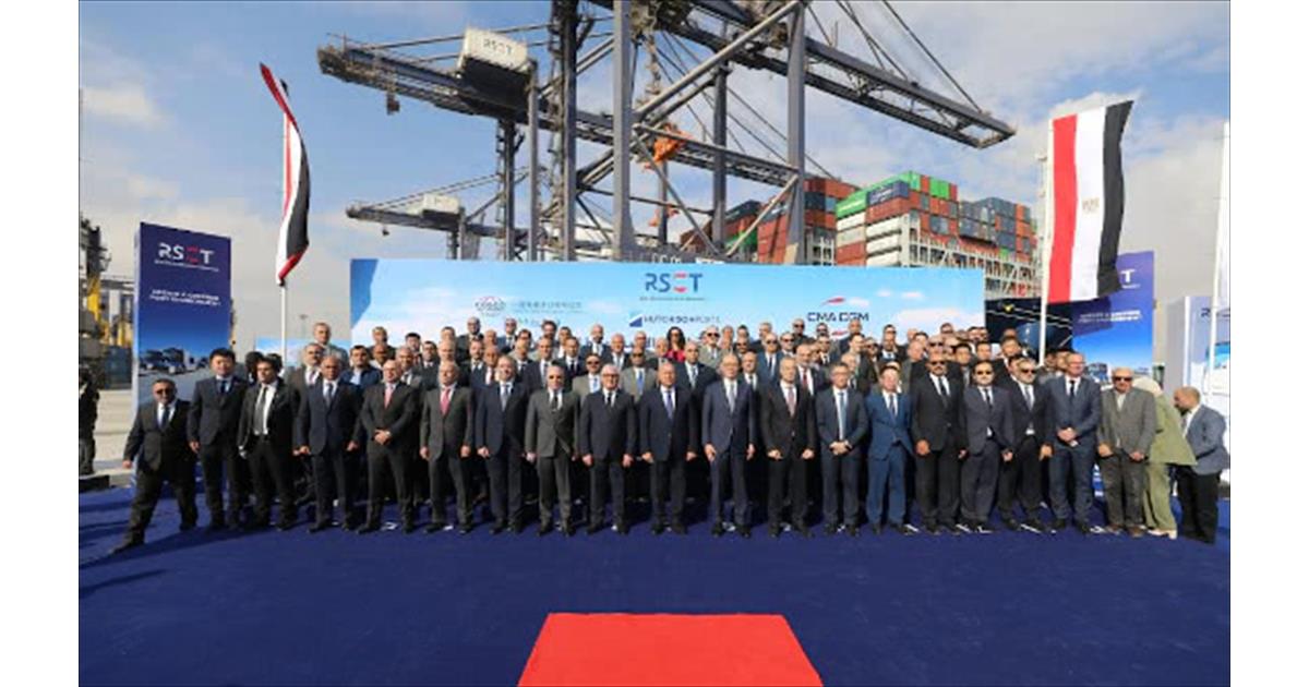 The Red Sea Container Terminal of the Egyptian port of Sokhna has been ...