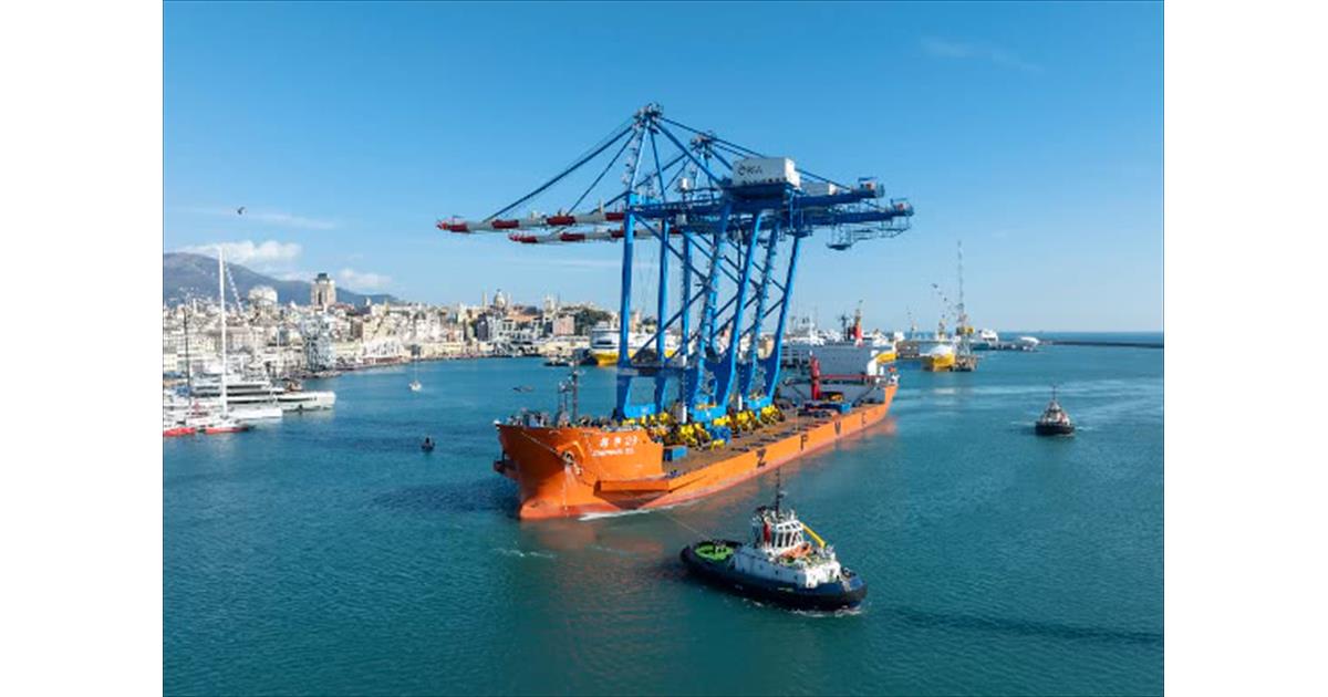 Arrivate al terminal PSA SECH due nuove gru ship-to-shore di ultima ...